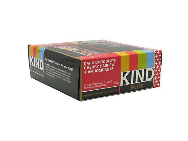 Click here for Kind Plus Dark Chocolate Cherry Cashew + Antioxida... prices