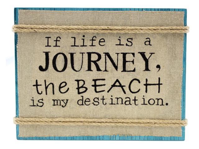 Click here for If Life Is Journey Beach is My Destination Wood Bo... prices