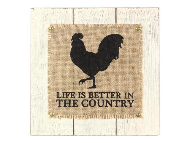 Click here for Black Rooster Life Is Better in Country Wood and B... prices