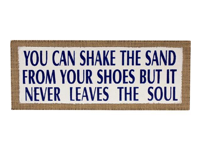 Click here for Beachcombers You Can Shake Sand From Shoes Burlap... prices