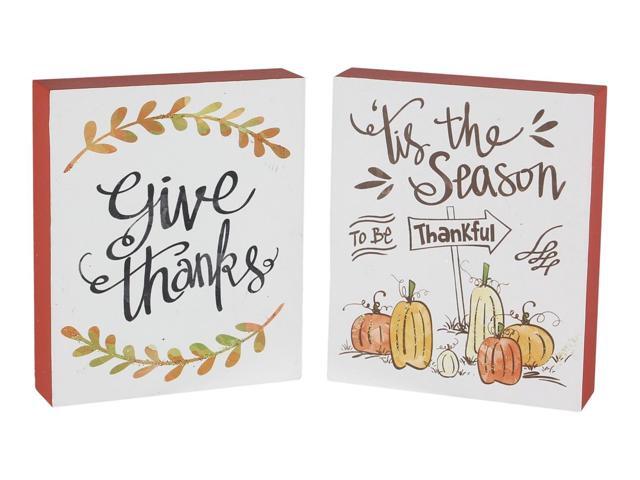 Click here for Give Thanks Tis Season to be Be Thankful Fall Chun... prices