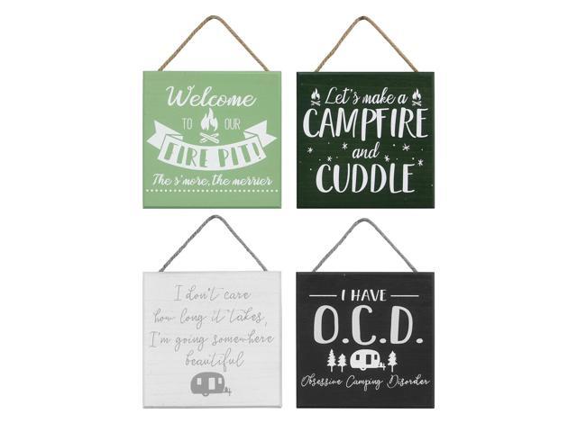 Click here for Firepit Camp Fire and Cuddle Camper Wall Signs Set... prices