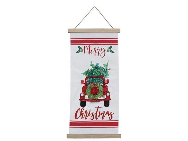 Click here for Merry Christmas Red Pickup Truck Wall or Door Sign... prices