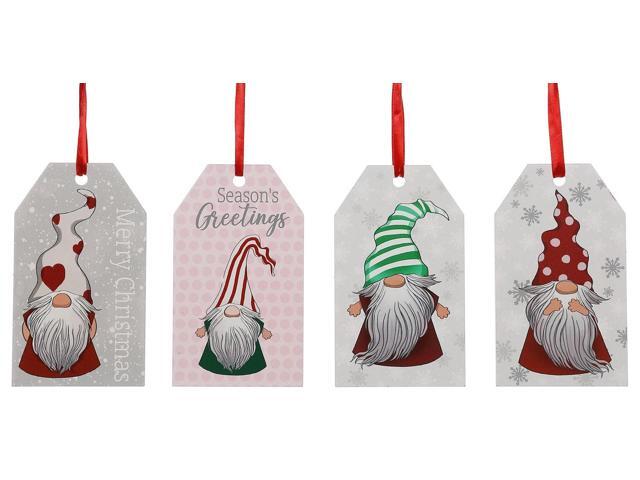 Click here for Holiday Gnomes Wood Tags Merry Christmas Seasons G... prices