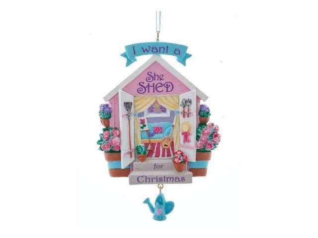 Click here for I Want a She Shed for Christmas Holiday Ornament prices