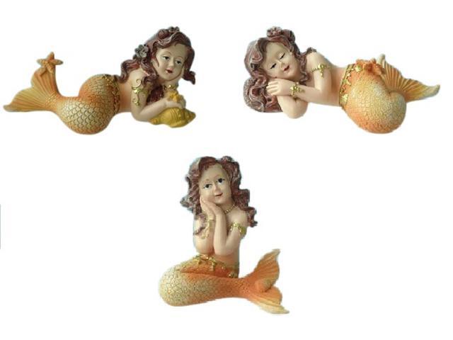 Click here for Sleeping Sweet Dreams Baby Mermaid Figurines Resin... prices
