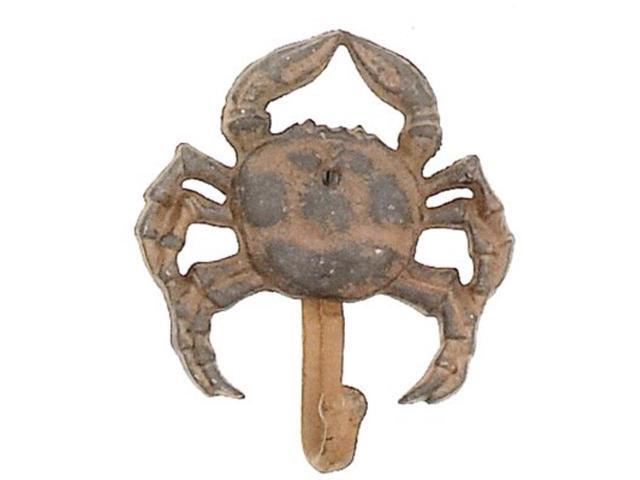 Click here for Antique Reproduction Nautical Crab Rustic Iron Hoo... prices