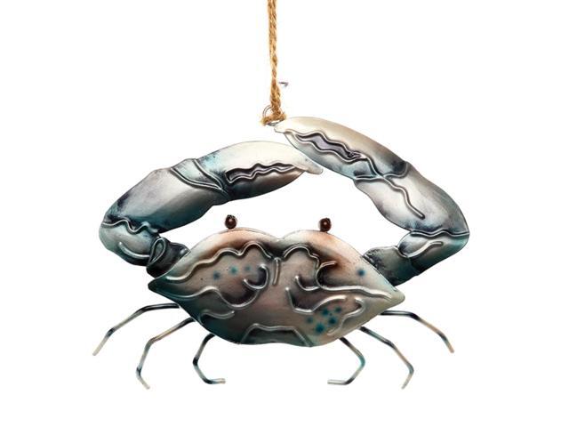 Click here for Coastal Blue Crab Pearlized Christmas Holiday Orna... prices