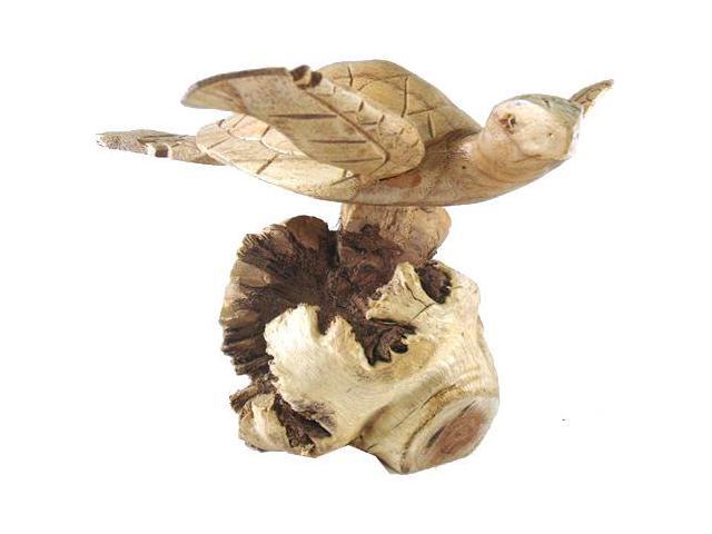 Click here for Coastal Hand Carved Sea Turtle Figurine on Parawoo... prices