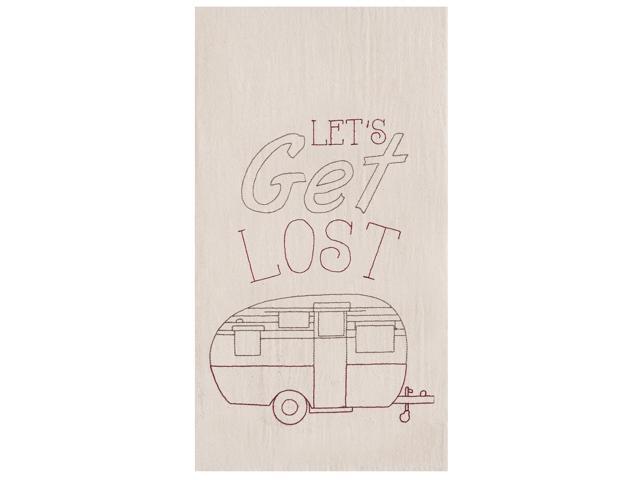 Click here for Lets Get Lost Camper Flour Sack Kitchen Towel Cott... prices
