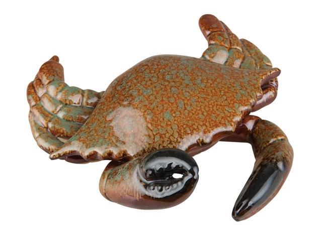 Click here for Cozumel Brown Stone Crab Figurine 6 Inches Ceramic prices
