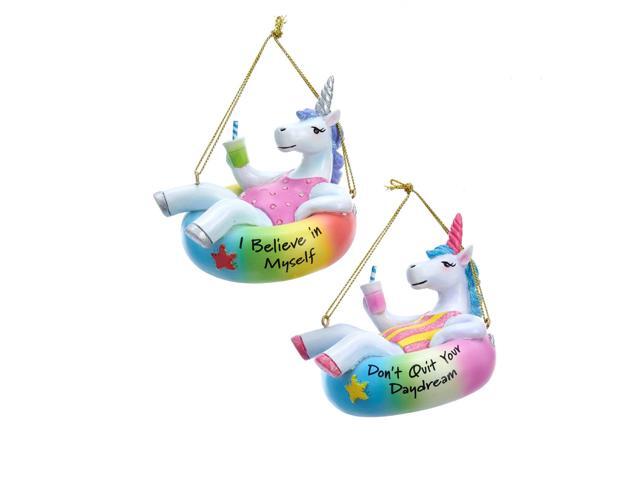 Click here for Unicorns Believe Daydream Pool Floatie Christmas H... prices