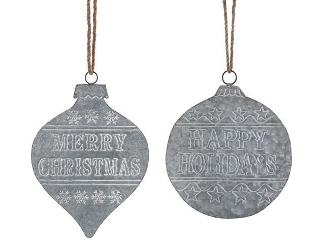 Click here for Special T Merry Christmas and Happy Holidays Ornam... prices