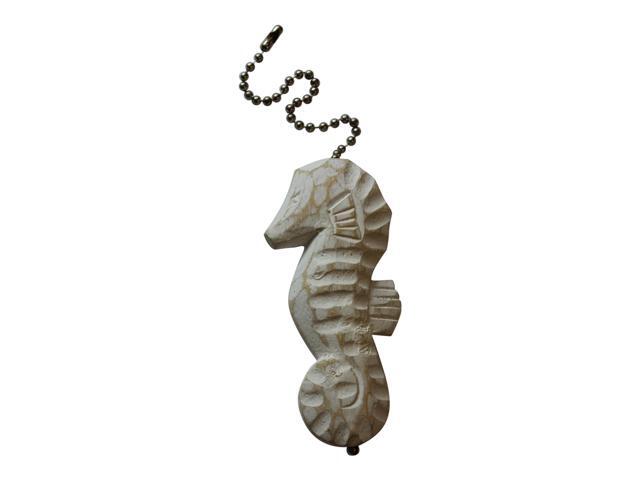 Click here for Seahorse Whitewashed Finish Ceiling Fan Pull Hand... prices