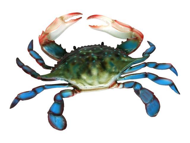 Click here for 6 Inch Maryland Blue Crab Beach Wall Decor Resin prices