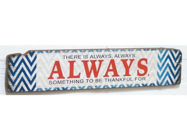 Click here for Always Something To Be Thankful For Wood Sign 24 I... prices