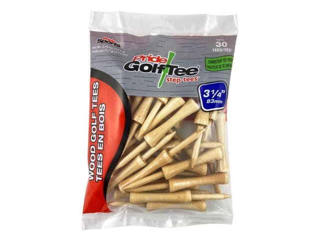 Click here for Pride Professional Step-tees (3 1/4) Natural 30pk... prices