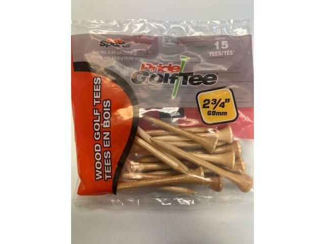 Click here for Pride Professional Tees Natural Wood Tee (2.75) 15... prices