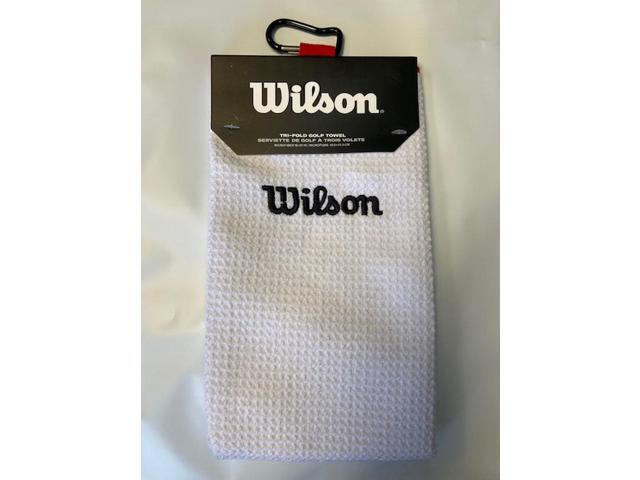 Click here for Wilson Microfiber Tri-Fold Towel Golf Towel prices