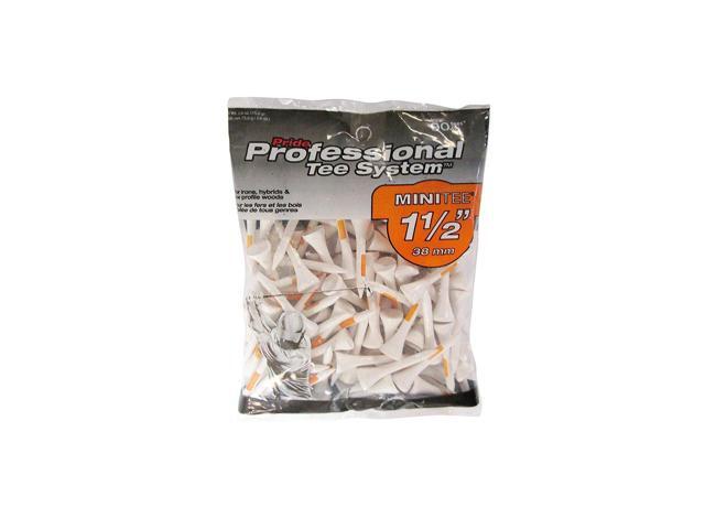 Click here for Pride Professional Mini Tee (1 1/2) White 90pk Gol... prices