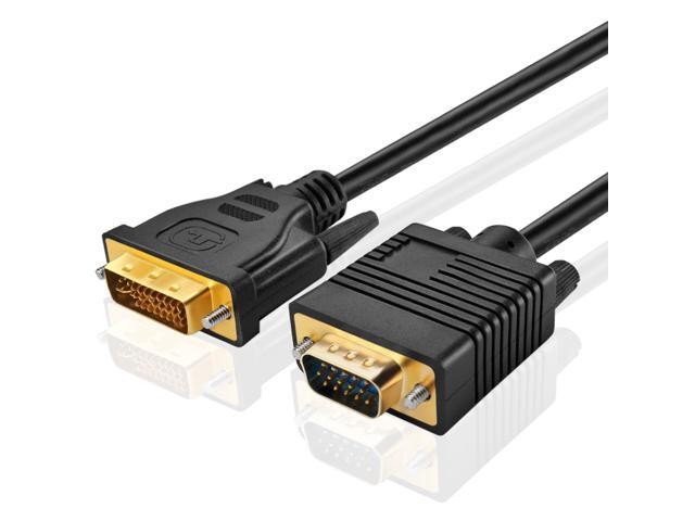 Click here for Black DVI-I Male To VGA 15-Pin Male Monitor Conver... prices