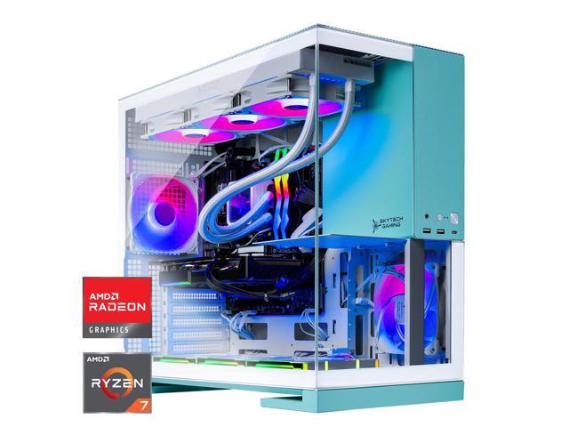 Click here for Skytech Aqua Gaming PC Desktop  Ryzen 7 7800X3D 4.... prices
