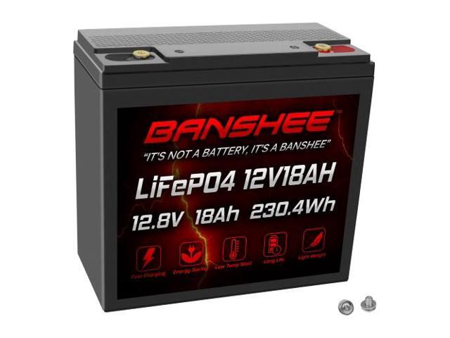 Click here for Banshee ML18-12LI 12V 18Ah LiFePO4 Battery Deep Cy... prices
