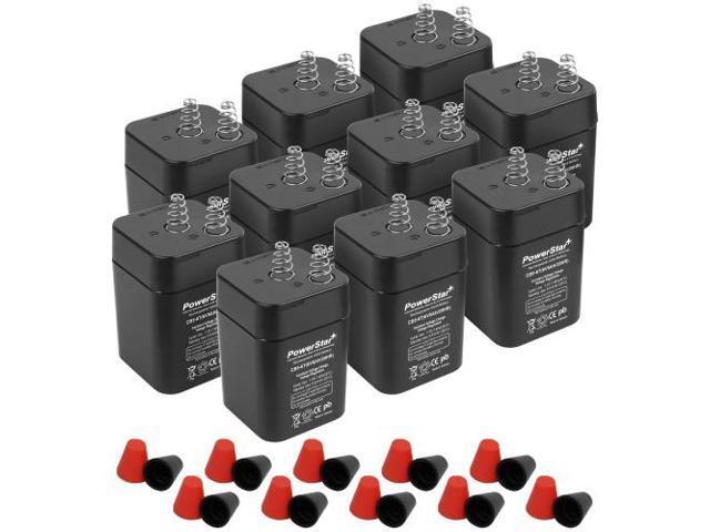 Click here for 10 Pack of PowerStar 6V 5Ah AGM Sealed Lead Acid B... prices