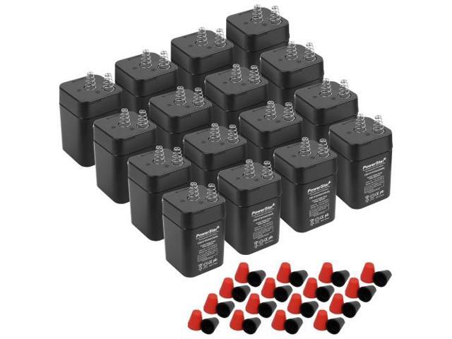 Click here for 16 Pack of PowerStar 6V 5Ah AGM Sealed Lead Acid B... prices