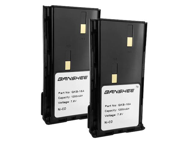 Click here for 2 PACK BATTERIES for Kenwood KNB-15H Two-Way Radio... prices
