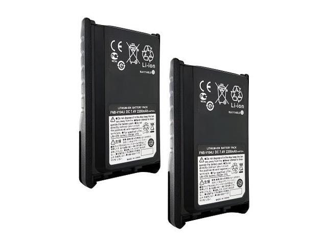 Click here for 2 x FNB-V104Li 2200mAh Battery for Yaesu Vertex St... prices