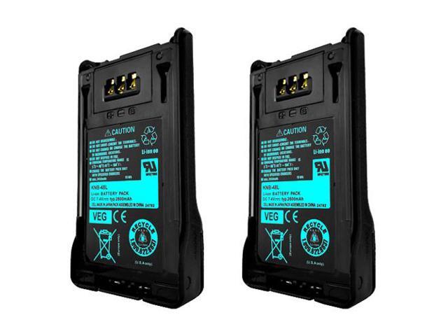Click here for 2 x 2600mAh Li-Ion KNB-48L Battery(s) for KENWOOD... prices