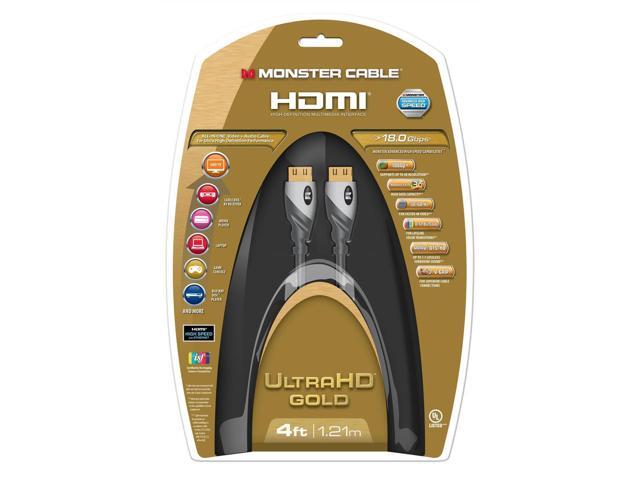Click here for Monster Gold Advanced HDMI Cable - 4ft (140691) prices