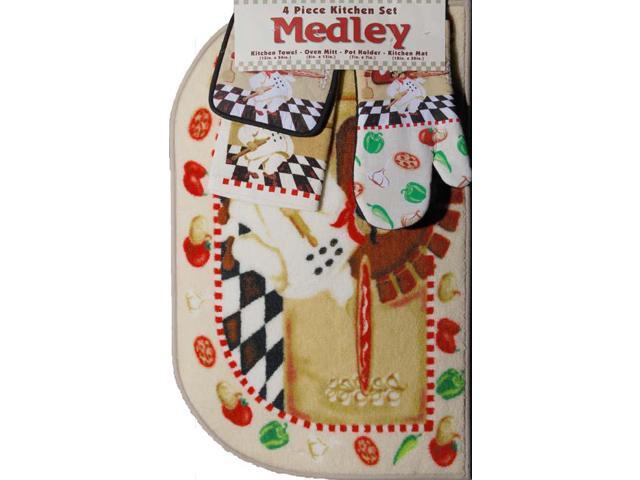 Click here for Home Dynamix Medley Four Piece Kitchen Set: Pizza... prices