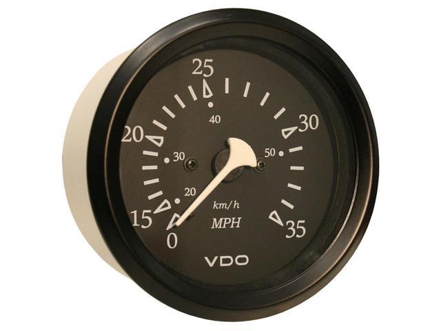 Click here for VDO Allentare Black Pitot Speedometer 35 MPH - Bla... prices