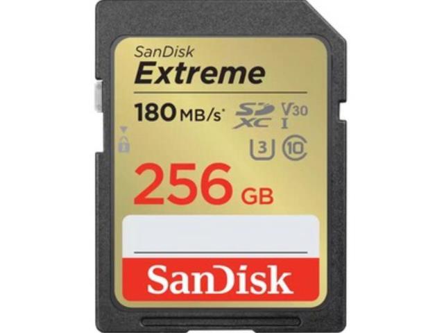 Click here for SanDisk Extreme 256 GB Class 3/UHS-I (U3) SDXC - 1... prices