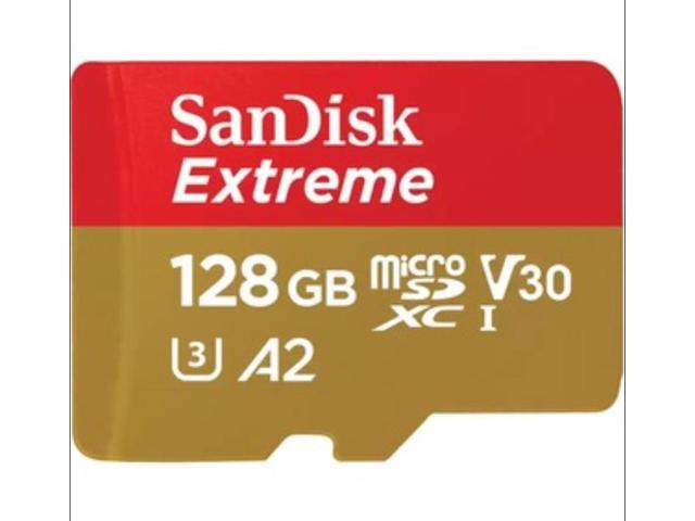 Click here for SanDisk Extreme 128 GB Class 3/UHS-I (U3) V30 micr... prices