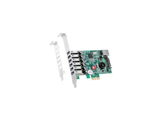 Click here for SIIG DP USB 3.0 7-Port PCIe I/E Modle JU-P70011-S1 prices