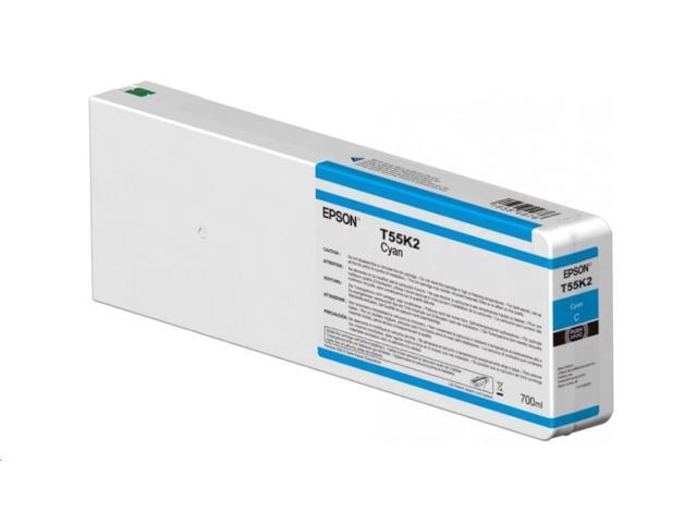 Click here for Epson ULTRACHROME HD CYAN INK 700ML Model T55K200 prices