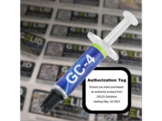 Click here for GELID GC-4 THERMAL PASTE - TC-GC-04-C prices