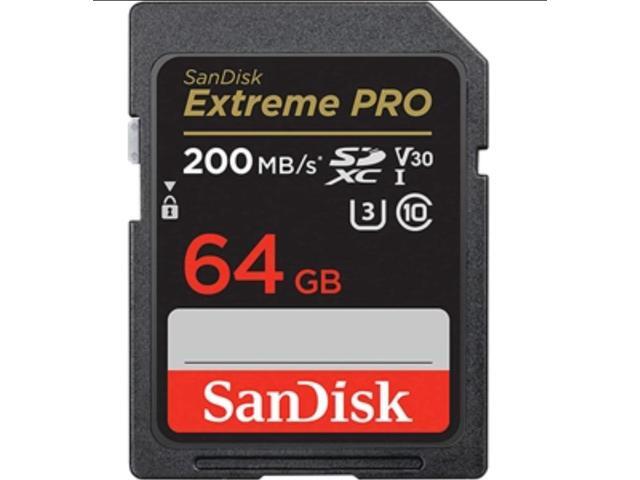 Click here for SanDisk Extreme PRO 64 GB Class 10/UHS-I (U3) V30... prices