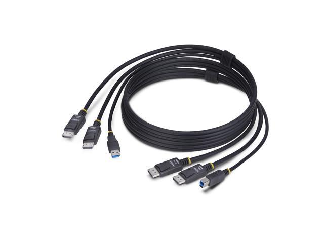 Click here for StarTech 6ft (1.8m) Dual-DisplayPort and USB 5Gbps... prices