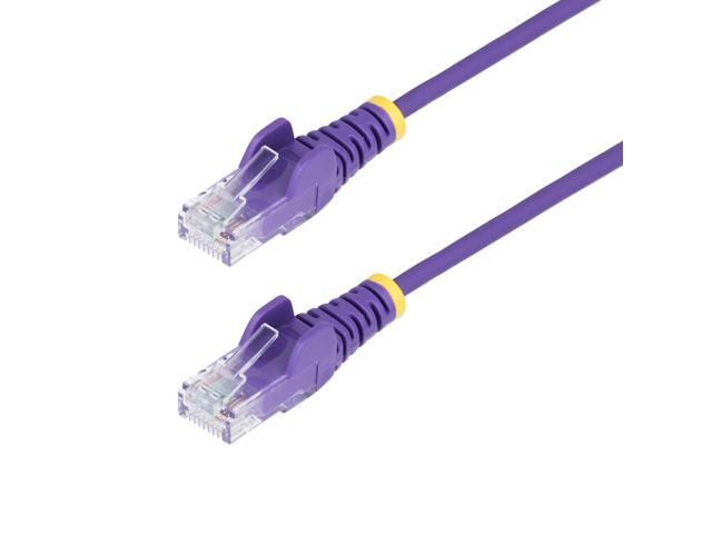 Click here for StarTech 10ft Purple Slim CAT6 Ethernet Cable  Sna... prices