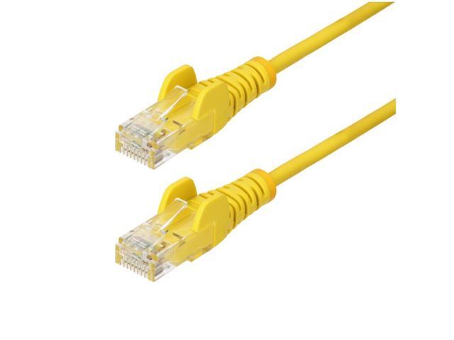 Click here for StarTech 2ft Yellow Slim CAT6 Ethernet Cable  Snag... prices