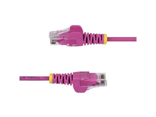 Click here for StarTech 1ft Pink Slim CAT6 Ethernet Cable Model N... prices