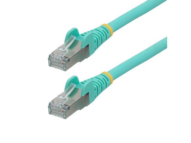 Click here for StarTech 6in CAT6a Ethernet Cable - Aqua - Low Smo... prices