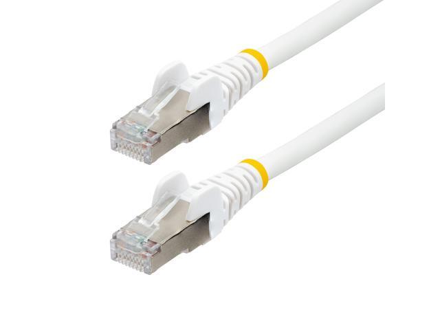 Click here for StarTech 1ft CAT6a Ethernet Cable - White - Low Sm... prices