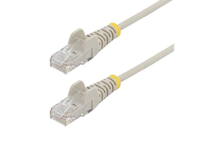 Click here for StarTech 15ft Gray Slim CAT6 Ethernet Cable  Snagl... prices