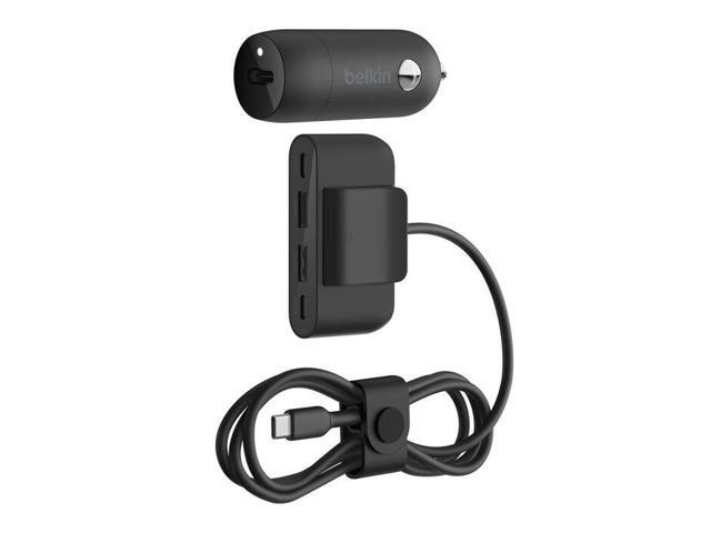 Click here for Belkin 30W USB-C Car Charger + 4-port USB power ex... prices