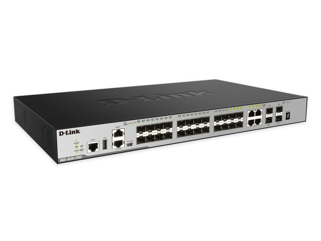 Click here for D-Link 28 Port Layer 3 Stackable Managed Gigabit S... prices